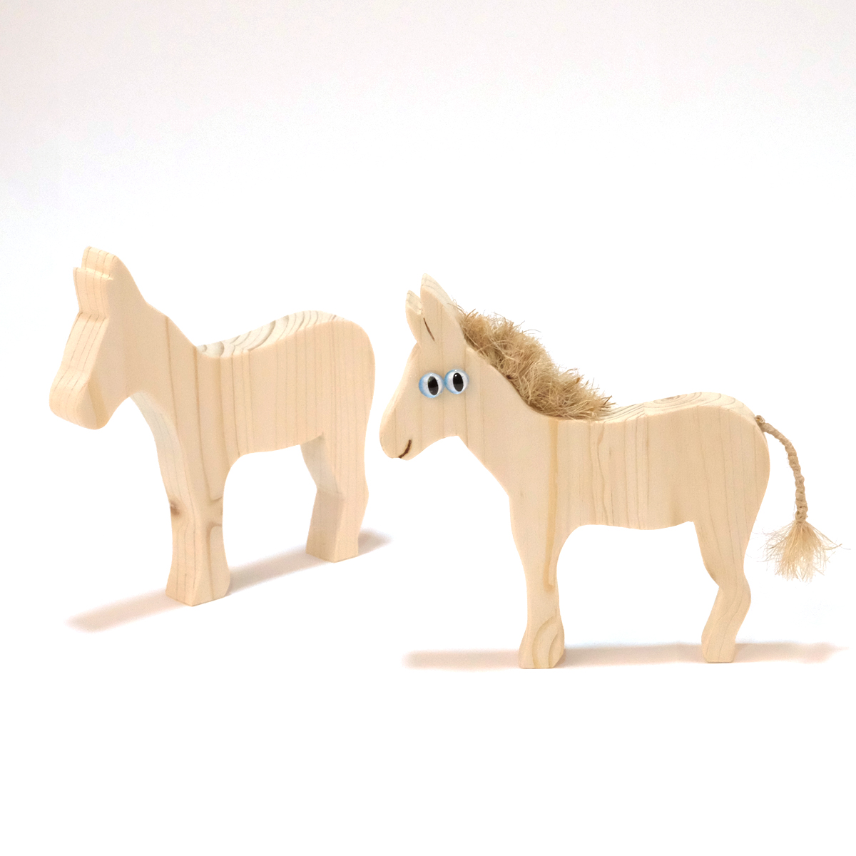 Burrito de madera, simpático personaje - Paloverso